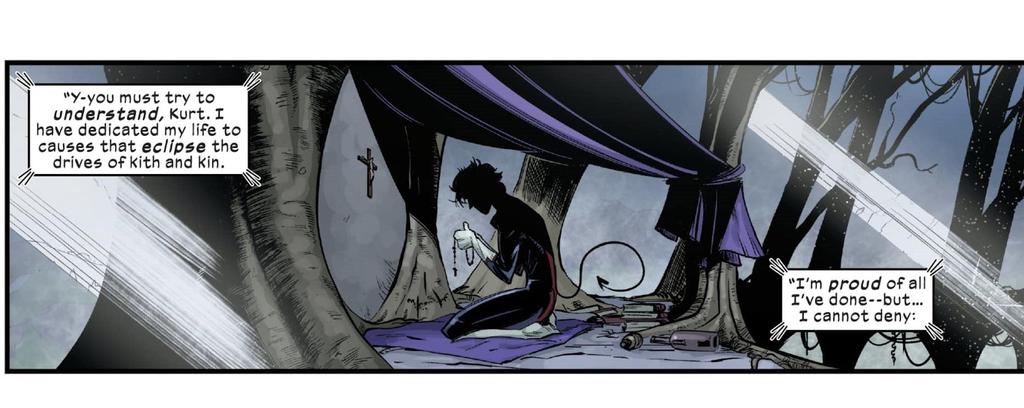 Nightcrawler’s Catholicism was exhausting and I hope it's over, signed ...