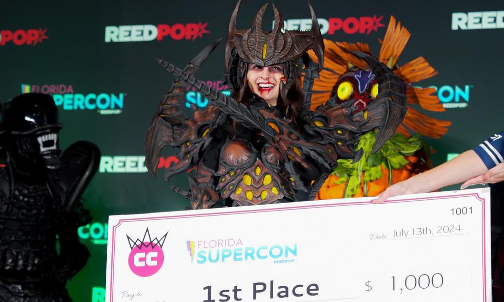And the winners of the 2024 Cosplay Central Crown Championships from Florida Supercon 2024 are ...