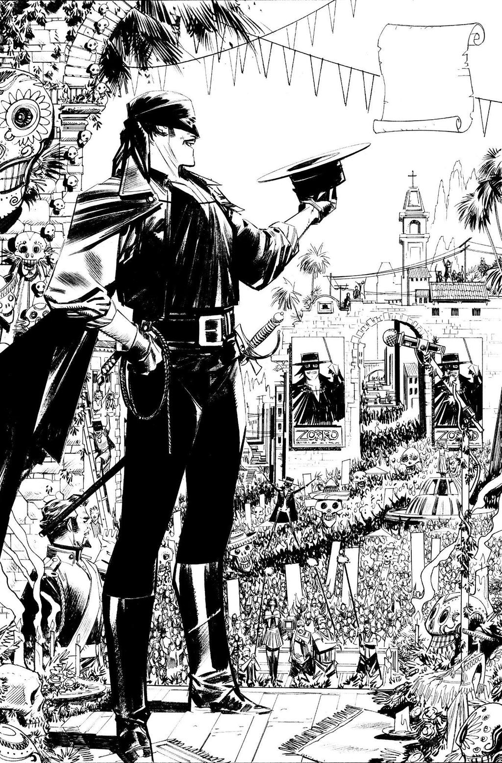 The pulp hero Zorro returns with a Batman-esque origin (and a muscle ...