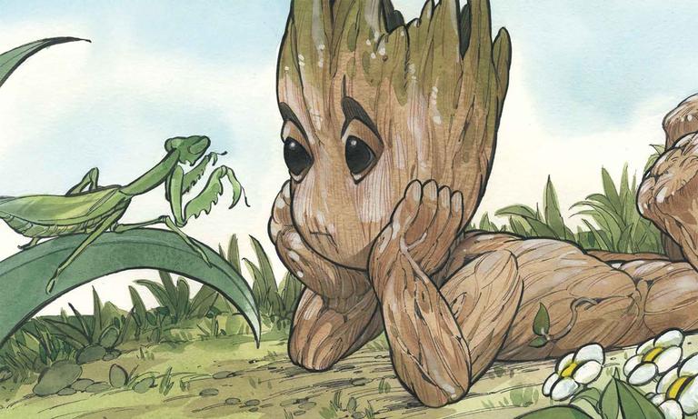 Groot's roots; Marvel shares the untold story of Groot's early days (Baby Groot before Baby ...