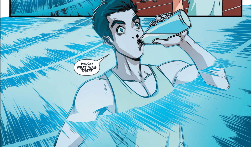 Marvel Comics' new milk-based superhero the Blue Bounder is one of but ...