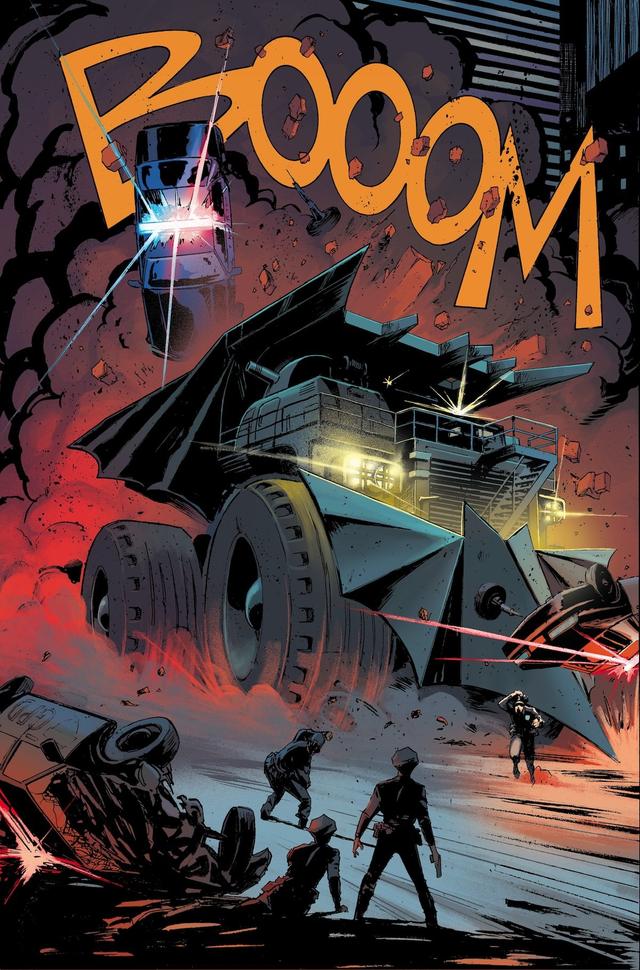 DC's new Batman is built like a dump truck - and now his Batmobile IS a ...