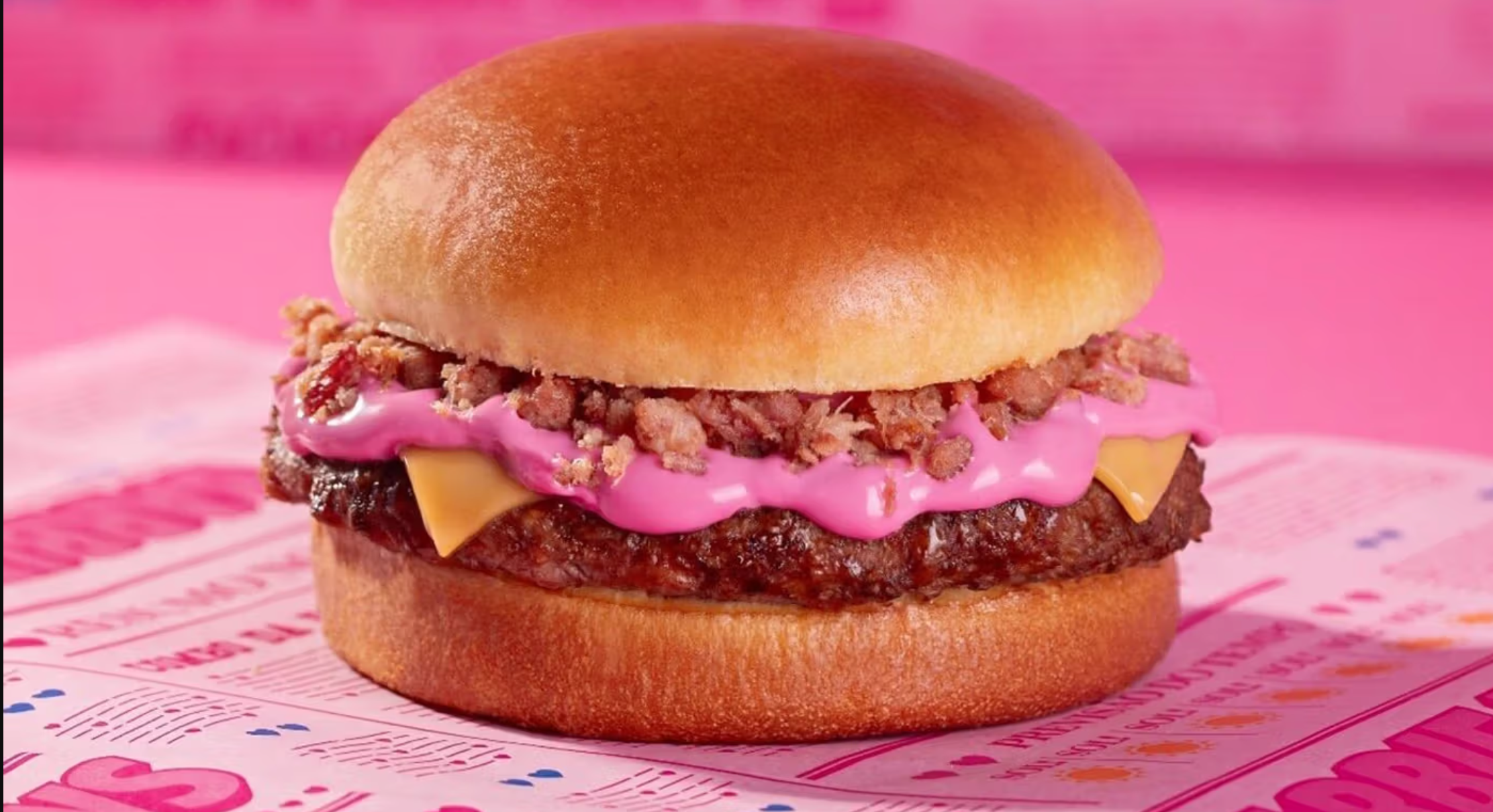 Burger King now has a Barbie Burger (complete with Pink Sauce), but you ...