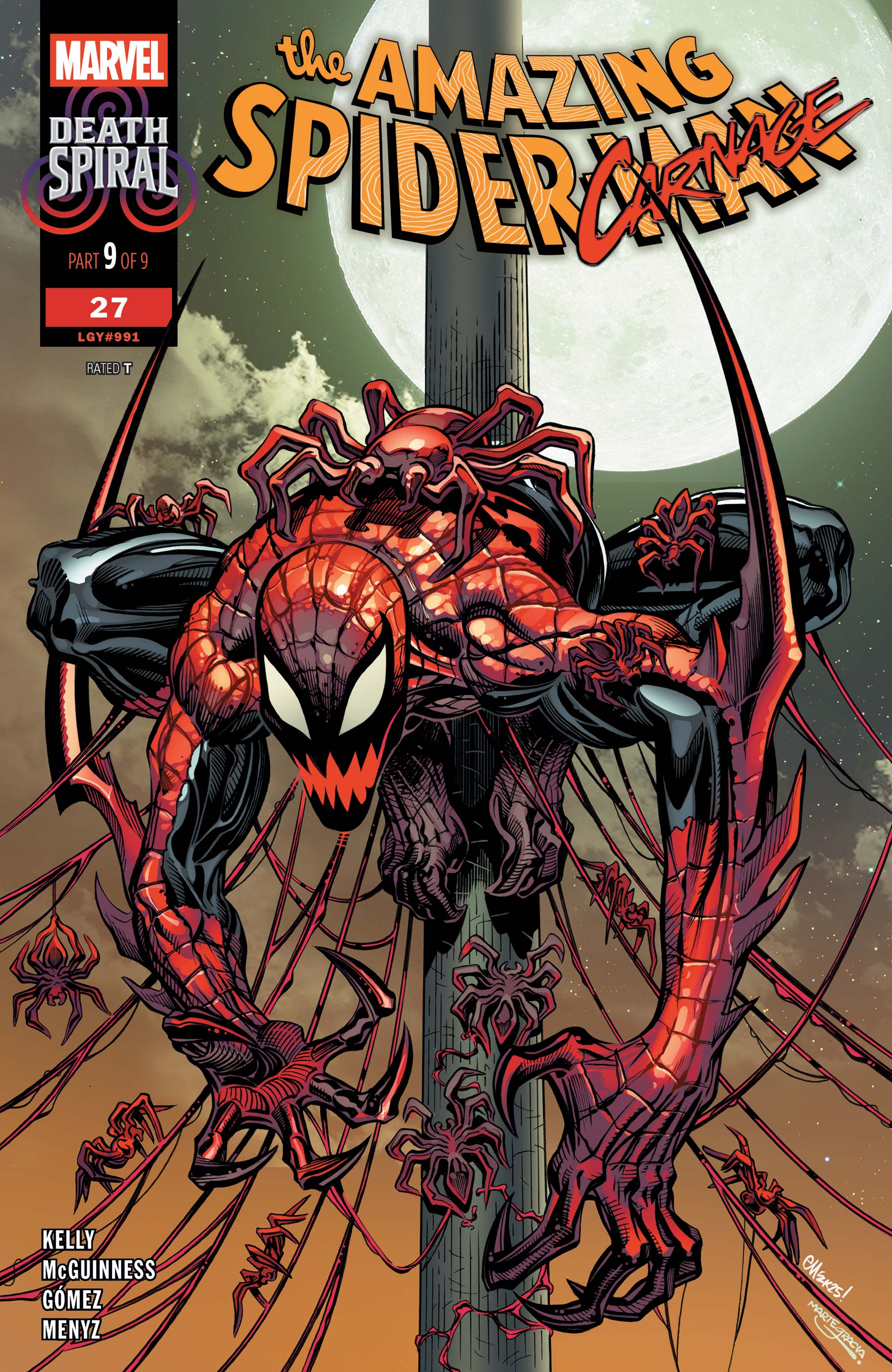 Spider-Man's 'Death Spiral' ends a Spider-Carnage, a killer MJ/Venom ...