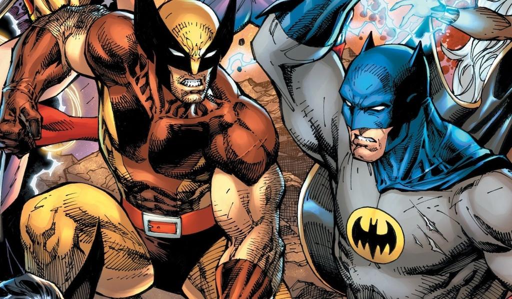 DC unveils finished Jim Lee cover art for the upcoming DC/Marvel and ...