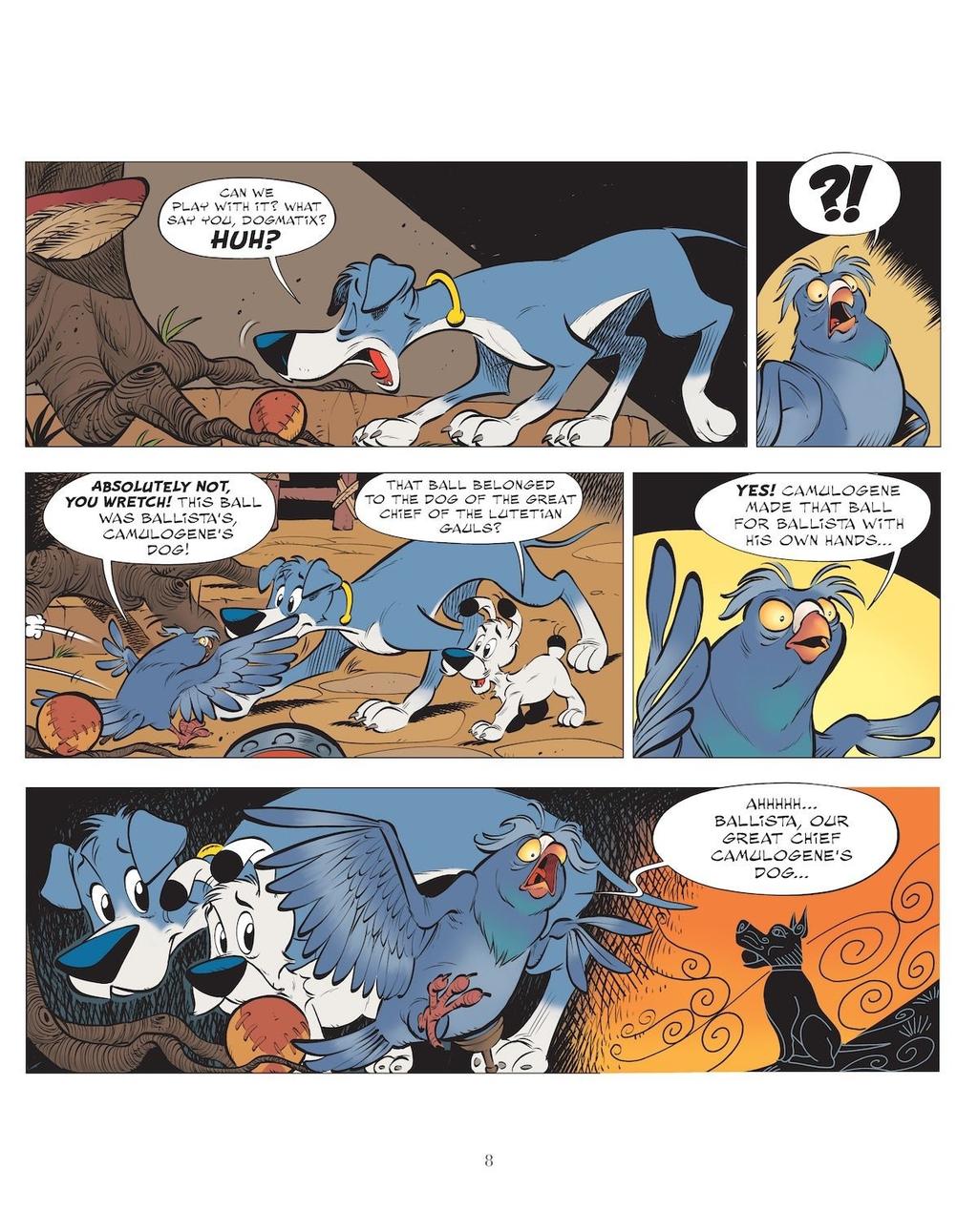 Asterix's dog takes center stage in Papercutz's new Dogmatix graphic novel series, launching ...