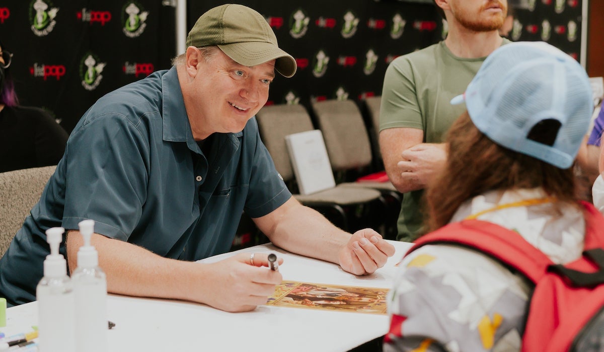Brendan Fraser says that Batgirl's Leslie Grace was "dynamic" in the ...