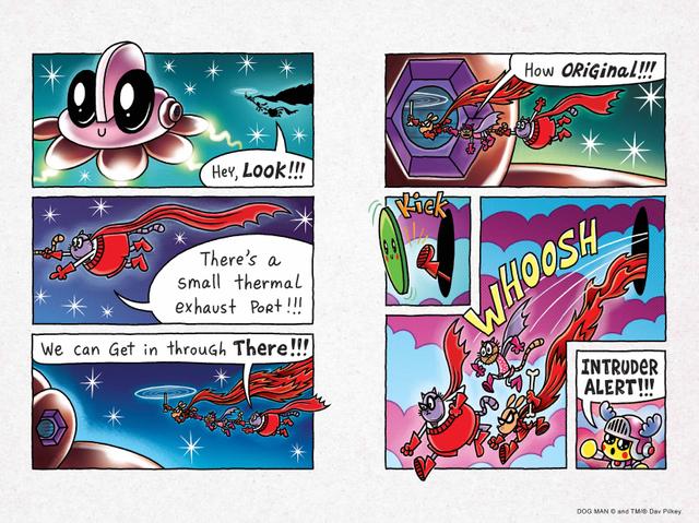 Dav Pilkey has shared an exclusive 2-page spread from his new Dog Man ...