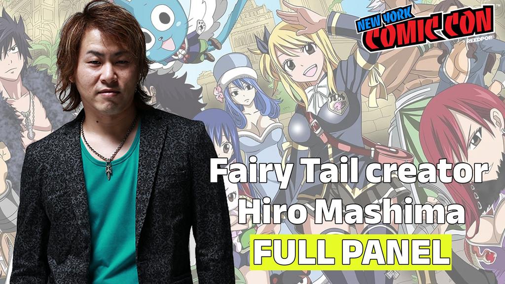 Watch Fairy Tail creator Hiro Mashima's full NYCC 2024 spotlight panel now! | Popverse