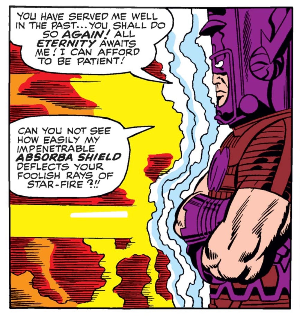 60 years ago before The Fantastic Four: First Steps, Galactus arrived ...