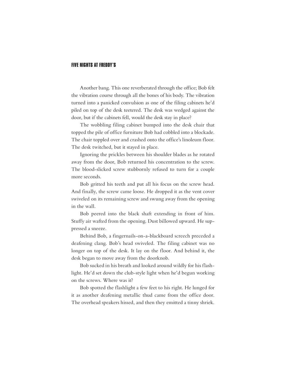 Five Nights at Freddy's: Take an exclusive look at the first chapter of ...