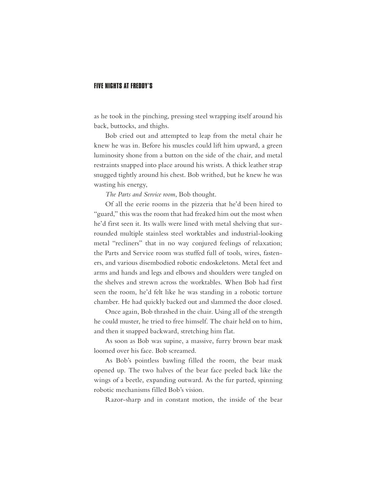 Five Nights at Freddy's: Take an exclusive look at the first chapter of ...