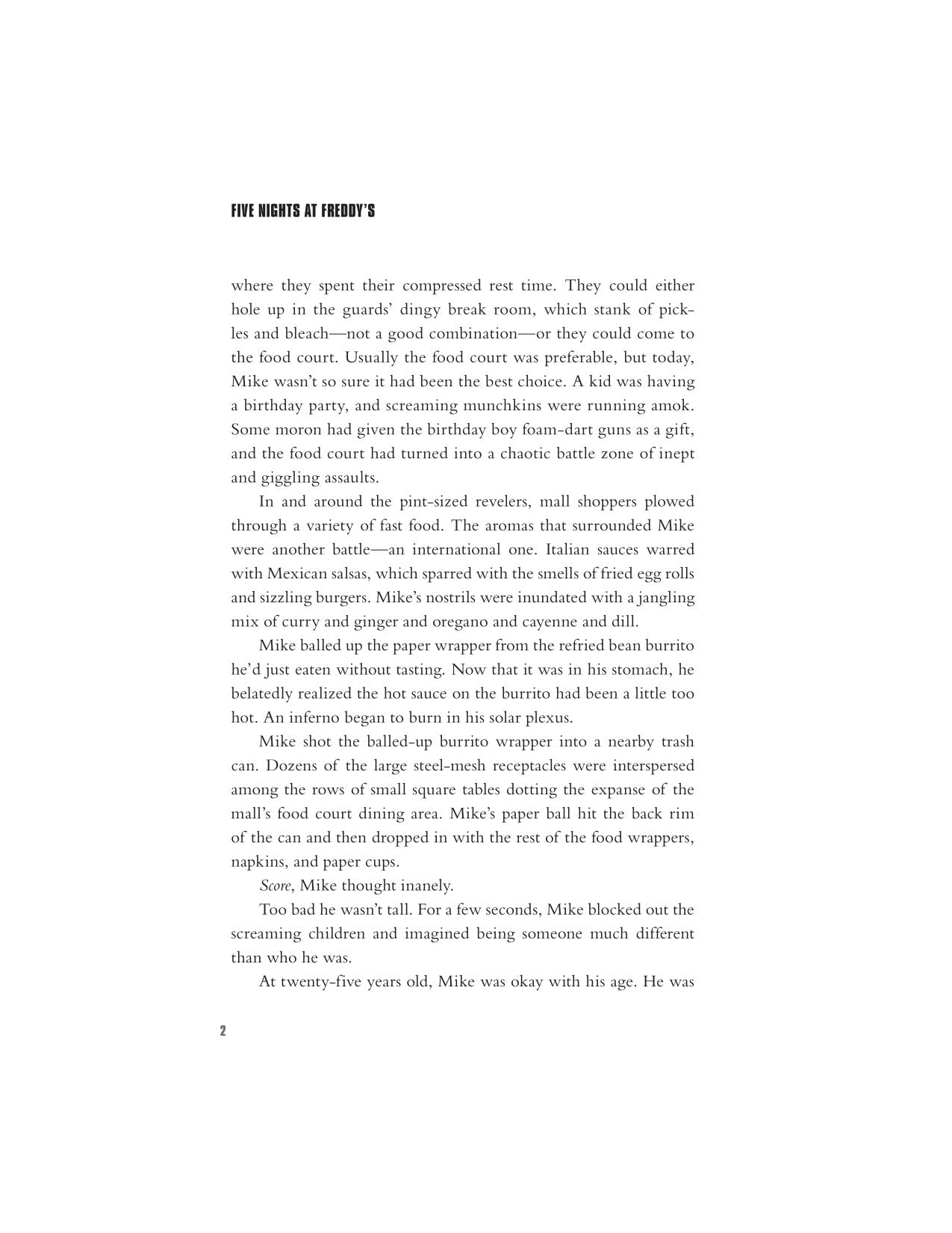 Five Nights at Freddy's: Take an exclusive look at the first chapter of ...