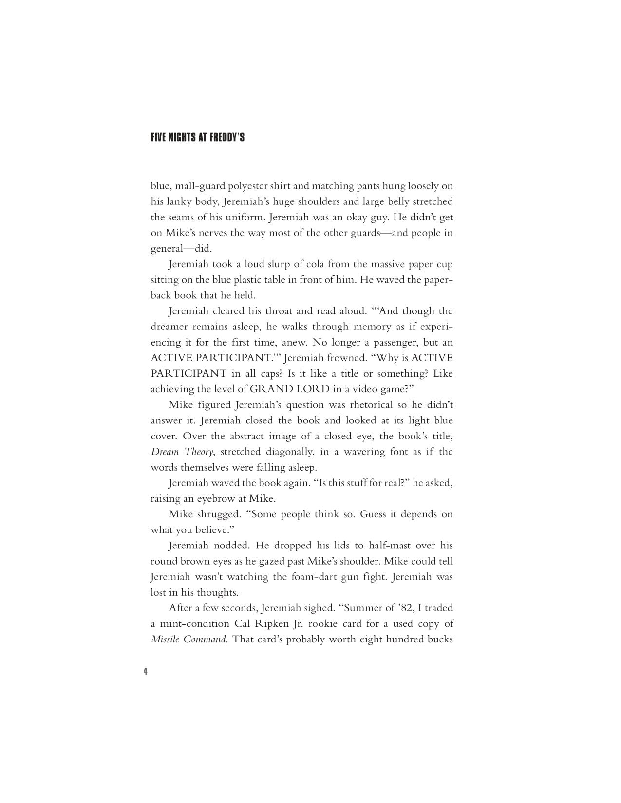 Five Nights at Freddy's: Take an exclusive look at the first chapter of ...