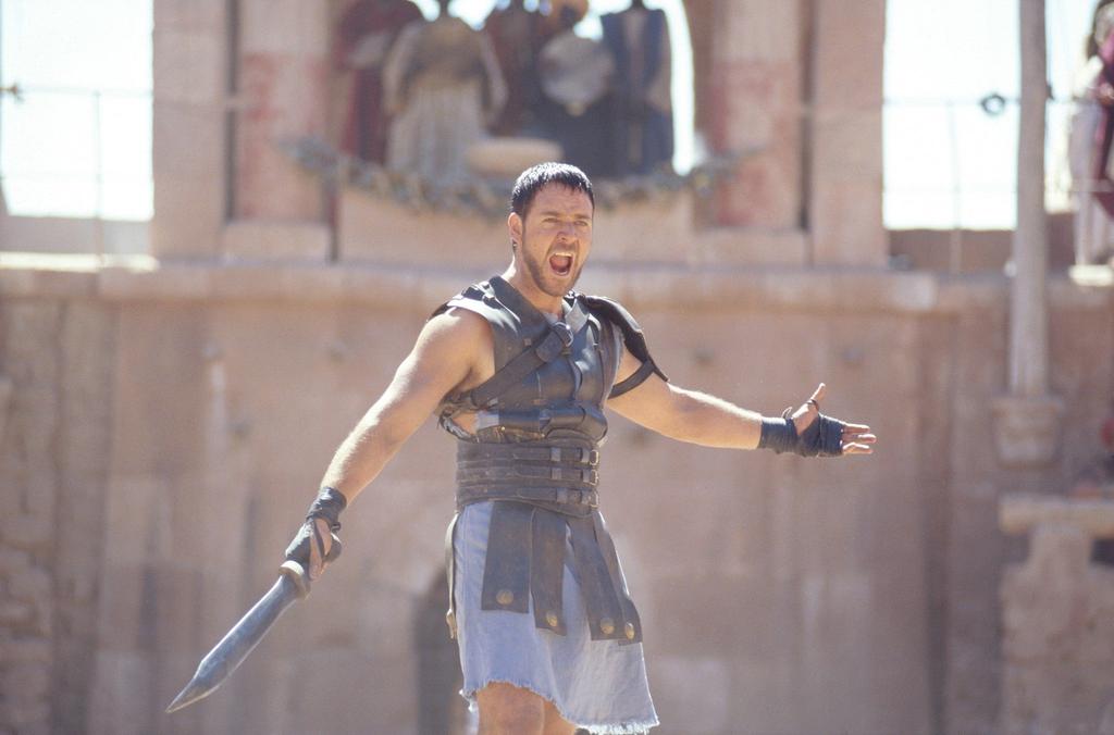 Early Gladiator 2 footage shows Paul Mescal charged by rhino, baboons ...