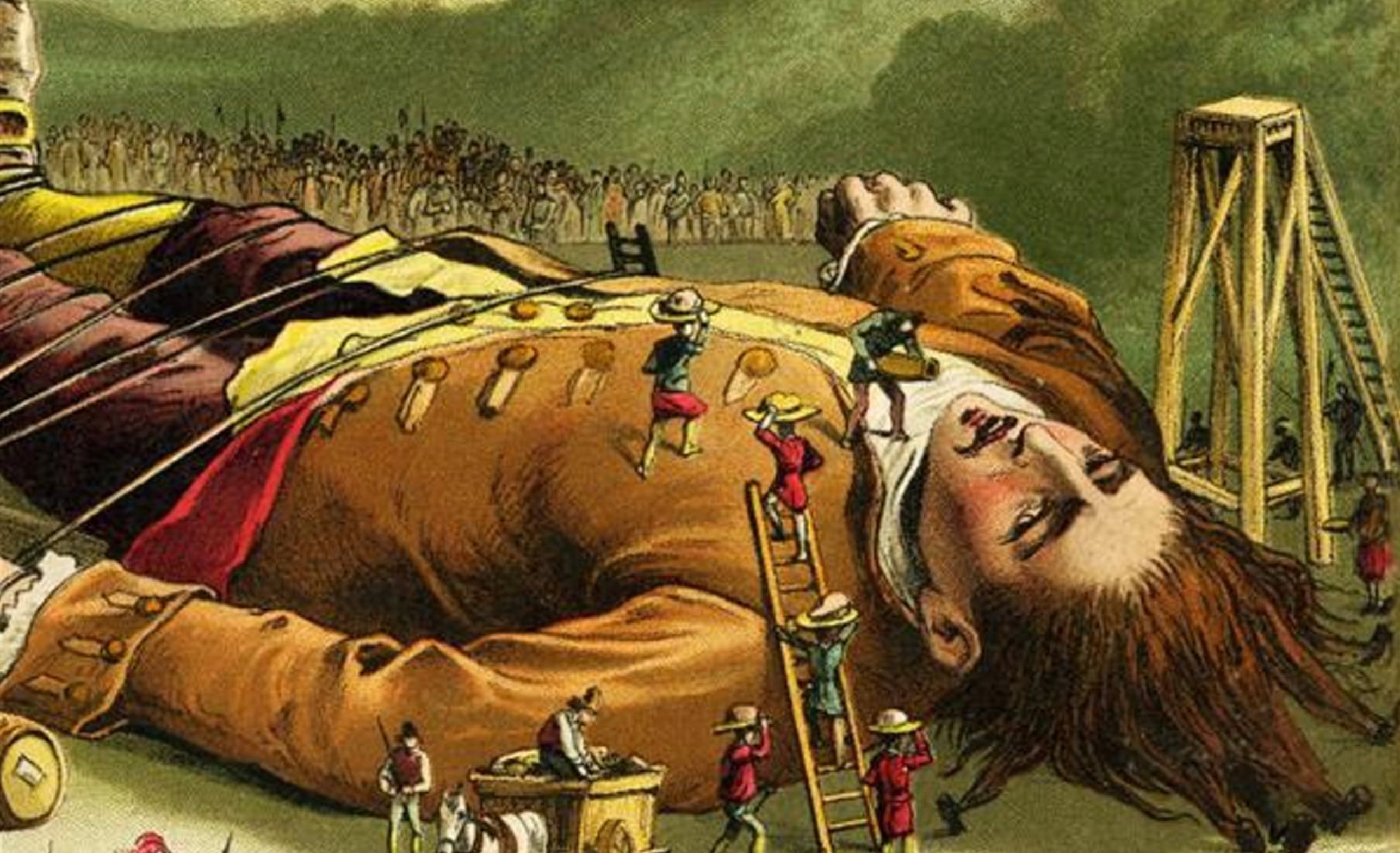 Die Hard movie writer has his next project: A modern-day Gulliver's ...