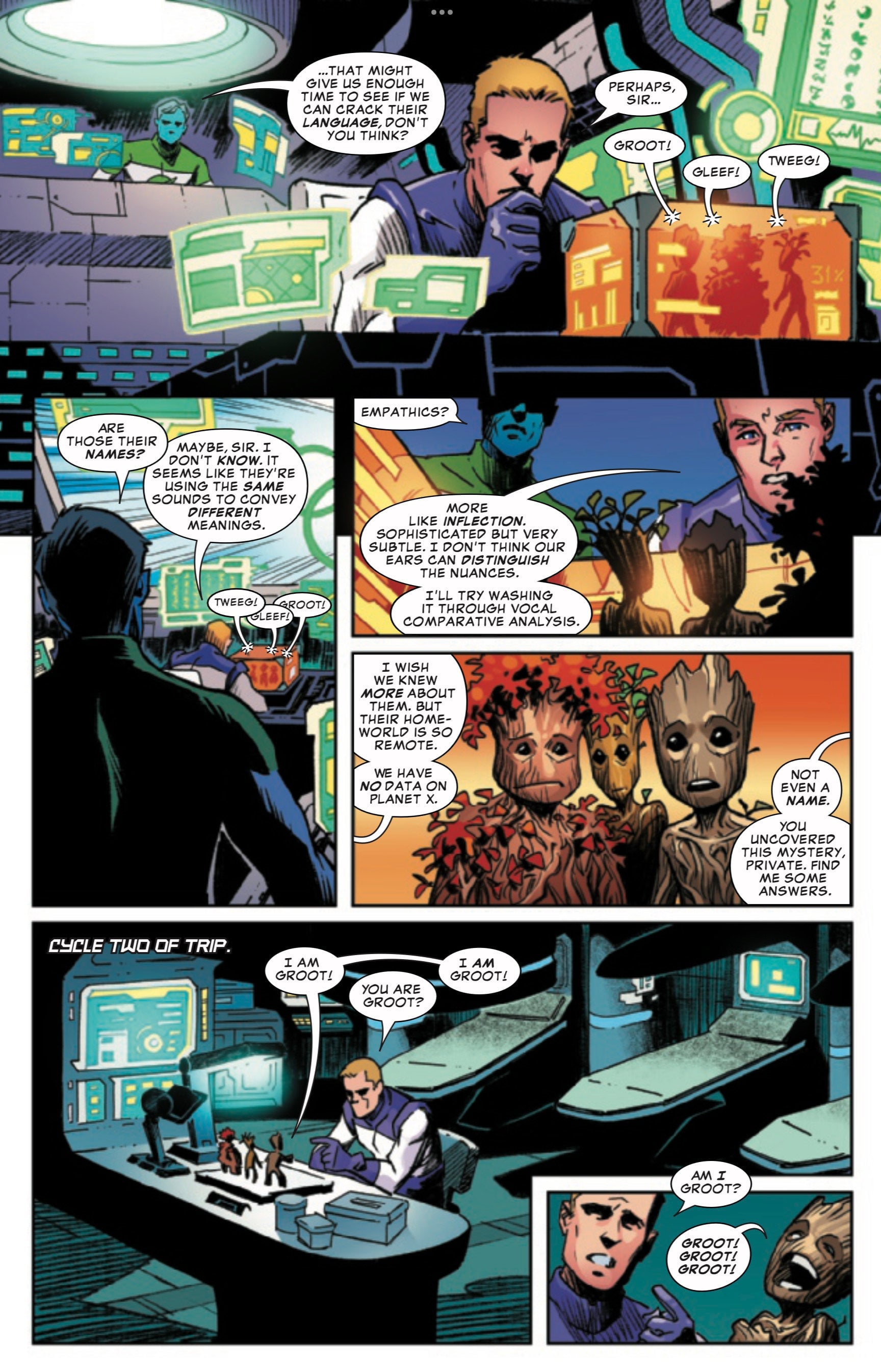 Groot's roots; Marvel shares the untold story of Groot's early days ...