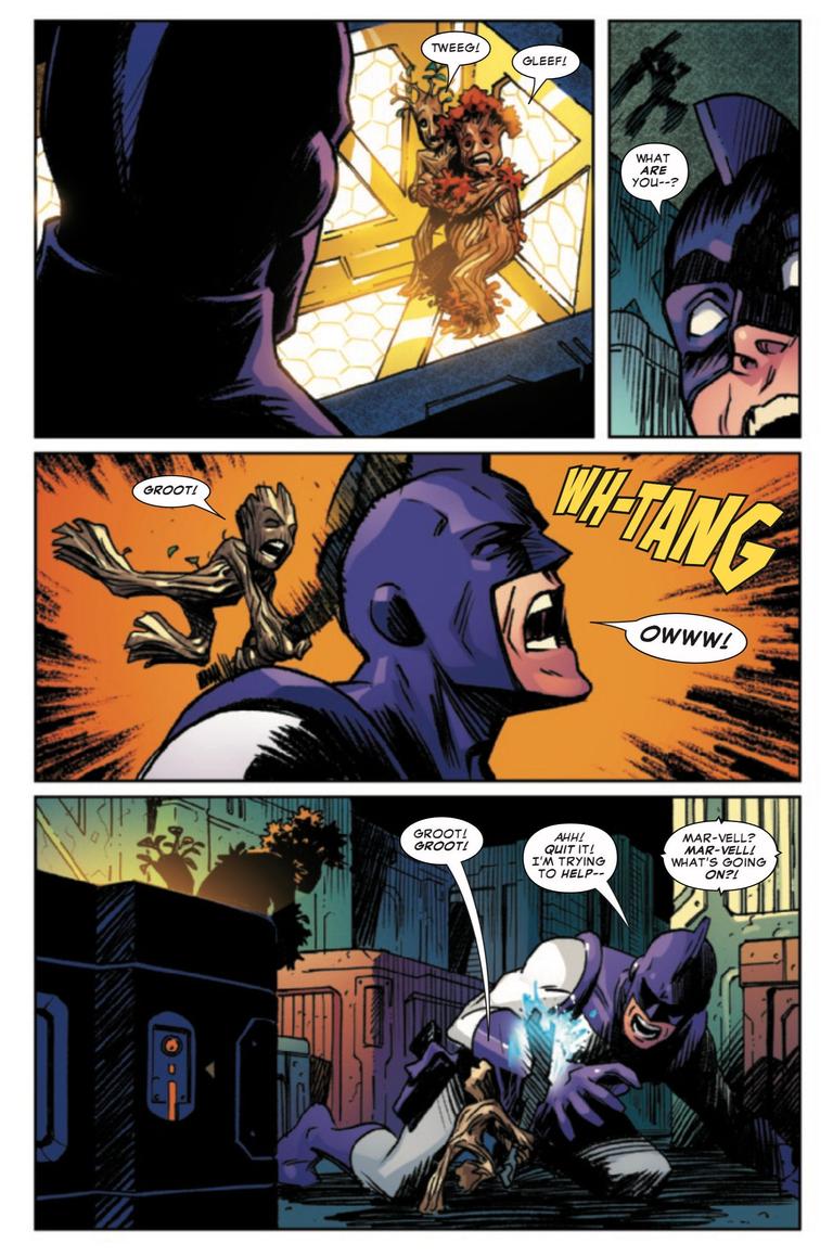 Groot's roots; Marvel shares the untold story of Groot's early days ...