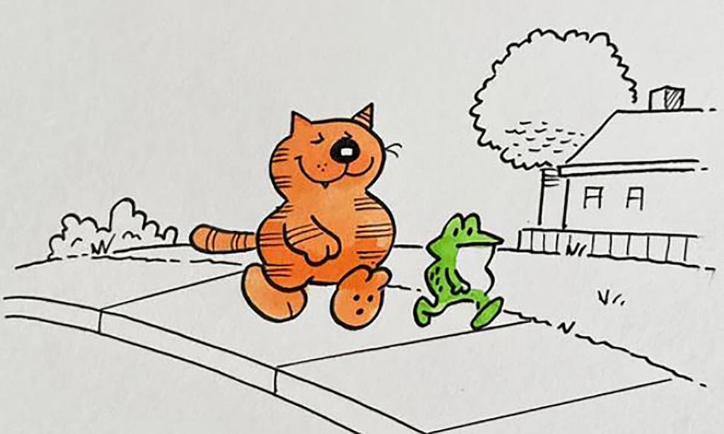 Heathcliff is getting into the fashion, lifestyle, & cat treat business ...