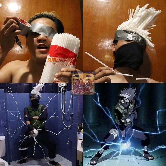 Low Cost Cosplay Guy Makes Hilarious Naruto Cosplays | Popverse