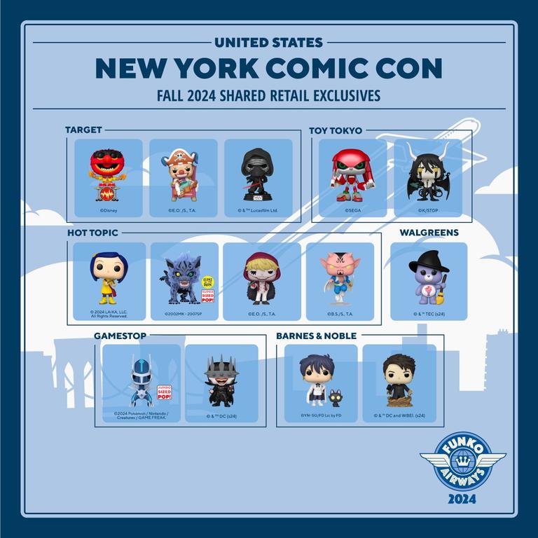 New York Comic Con 2024 has arrived; here's every exclusive Funko is bringing | Popverse