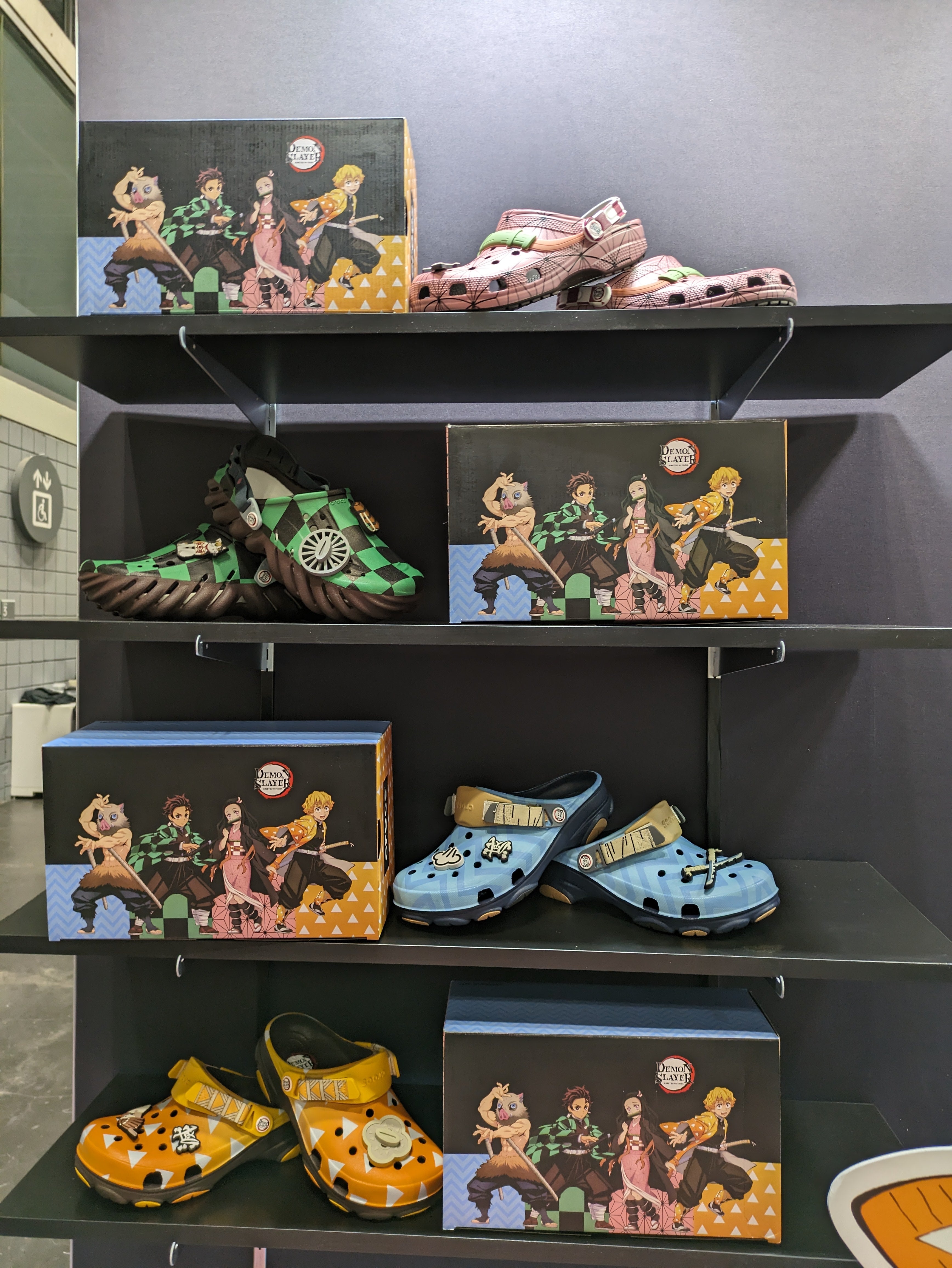 Demon Slayer Crocs debut at New York Comic Con (Sneak Peek!) | Popverse