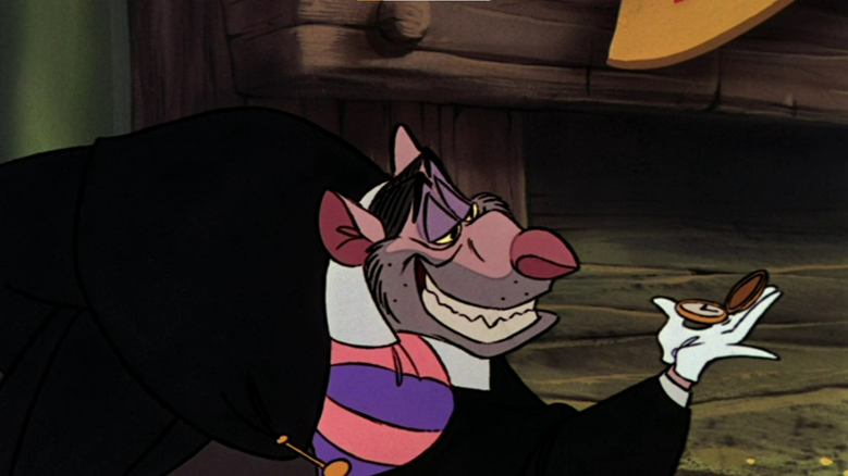 Why The Great Mouse Detective's Professor Ratigan is one of the great ...
