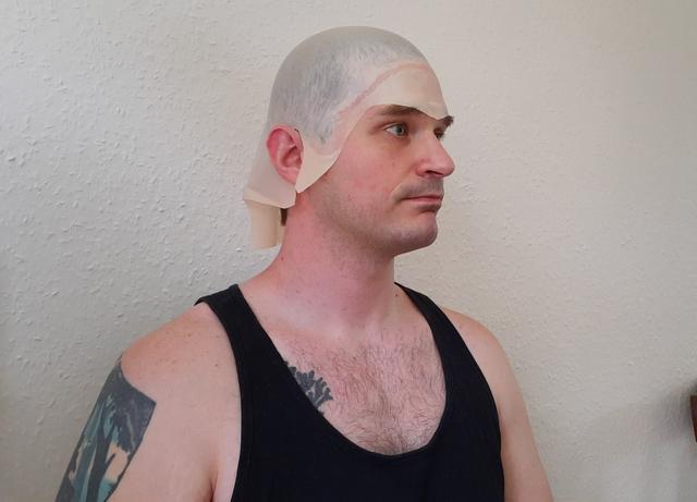 How To Apply A Bald Cap For Cosplays And Makeup Tests | Popverse