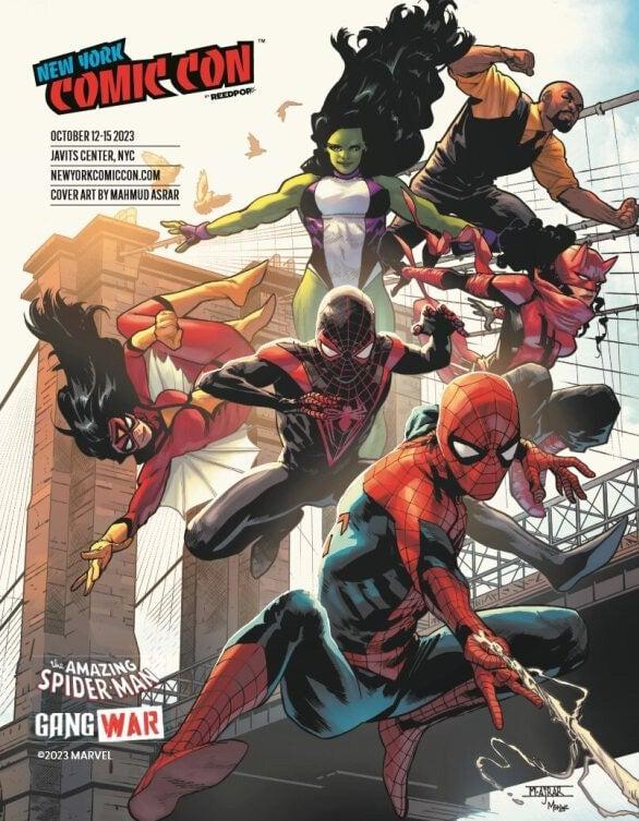 NYCC 2023: Marvel's Spider-Man & Friends are the cover story to the New ...