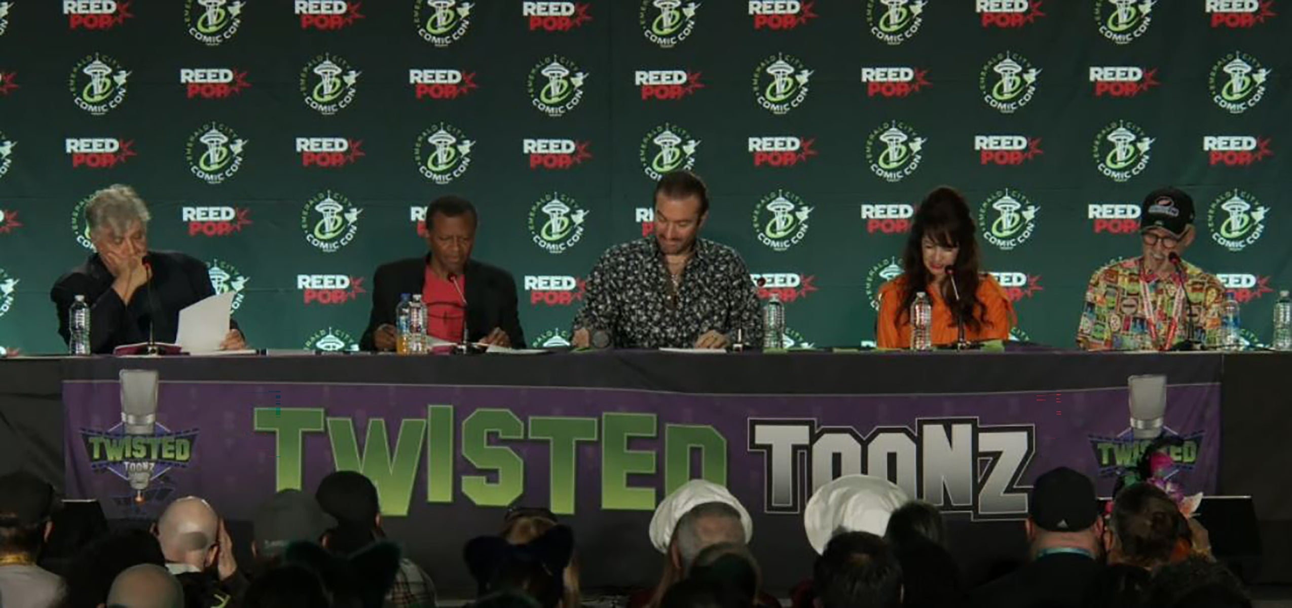 Watch the Twisted Toonz panel with Grey Delisle, Rob Paulsen, and ...